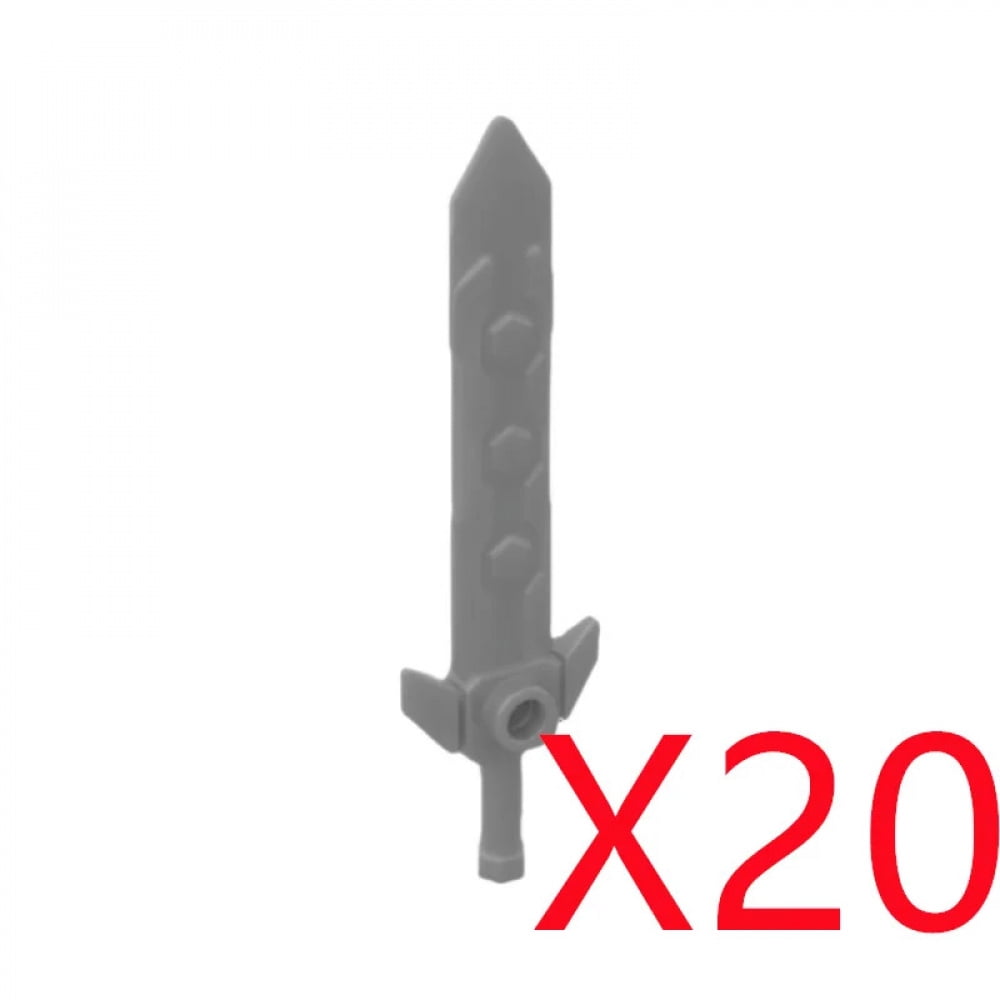 Medieval Building Blocks Weapons Figure Soldier Accessories Bow Spear ...