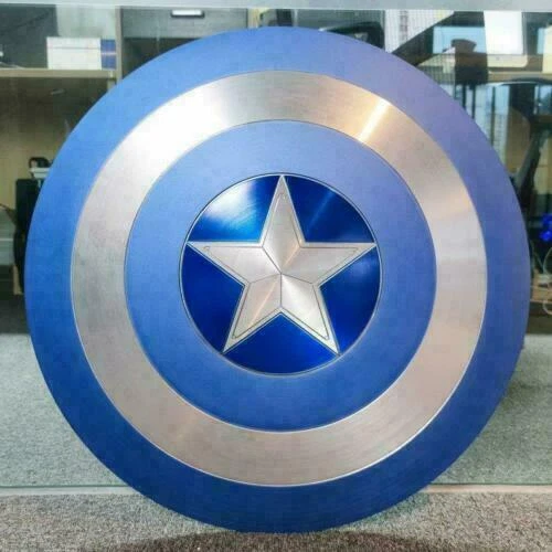 Medieval Captain America Shield Prop Collectible Round Shield Iron ...