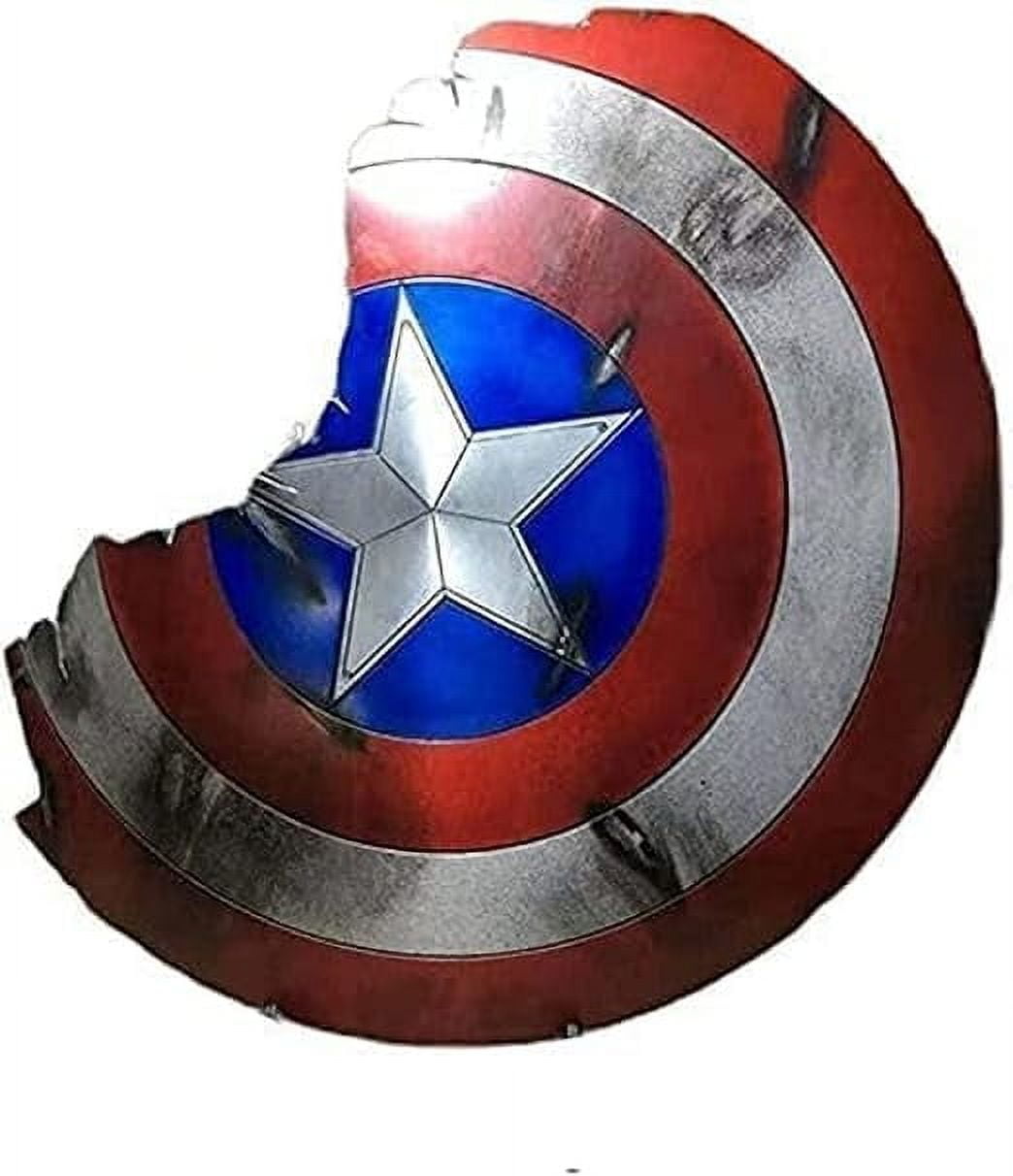 Medieval Captain Shield 24" Falcon and Winter Soldier Metal Replica ...
