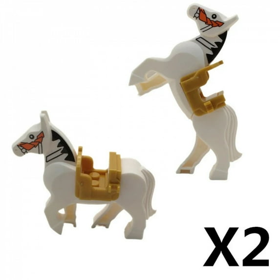 Medieval Castle Knight Building Block African Animal Elephant Tiger ...