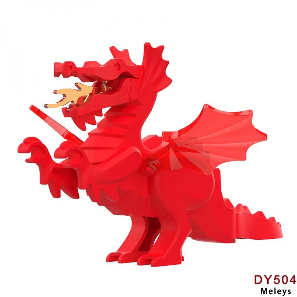 Medieval Castle Knight Building Block African Animal Elephant Tiger ...