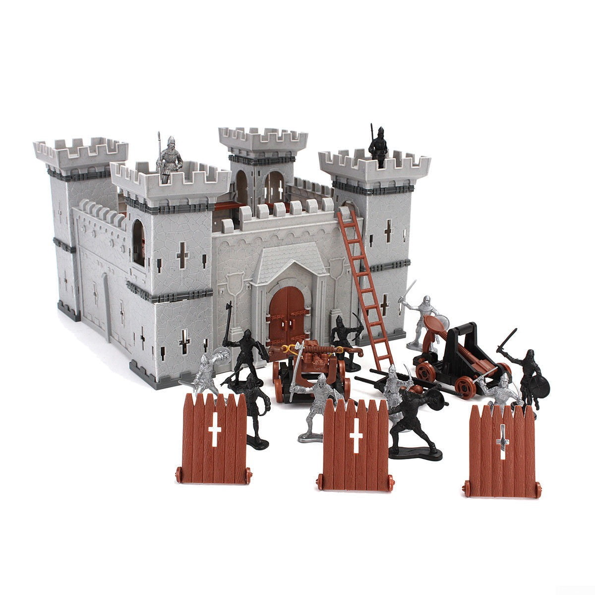 Medieval Castle Knights game Catapult Soldiers Infantry Accessory ...