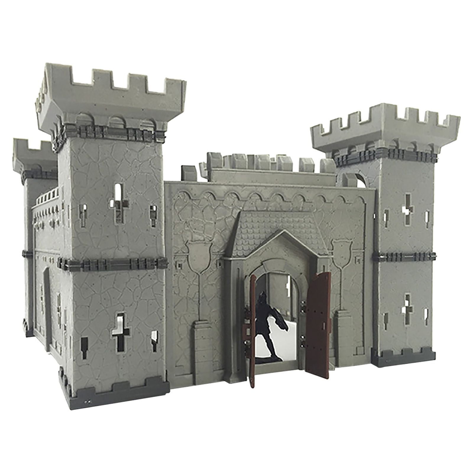 Medieval Castle Military Toy Set 120PC DIY Soldier Assembly Model Kit ...
