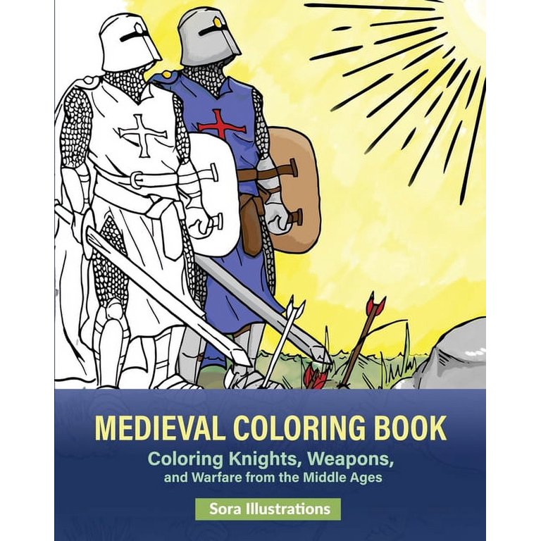 free middle ages coloring pages