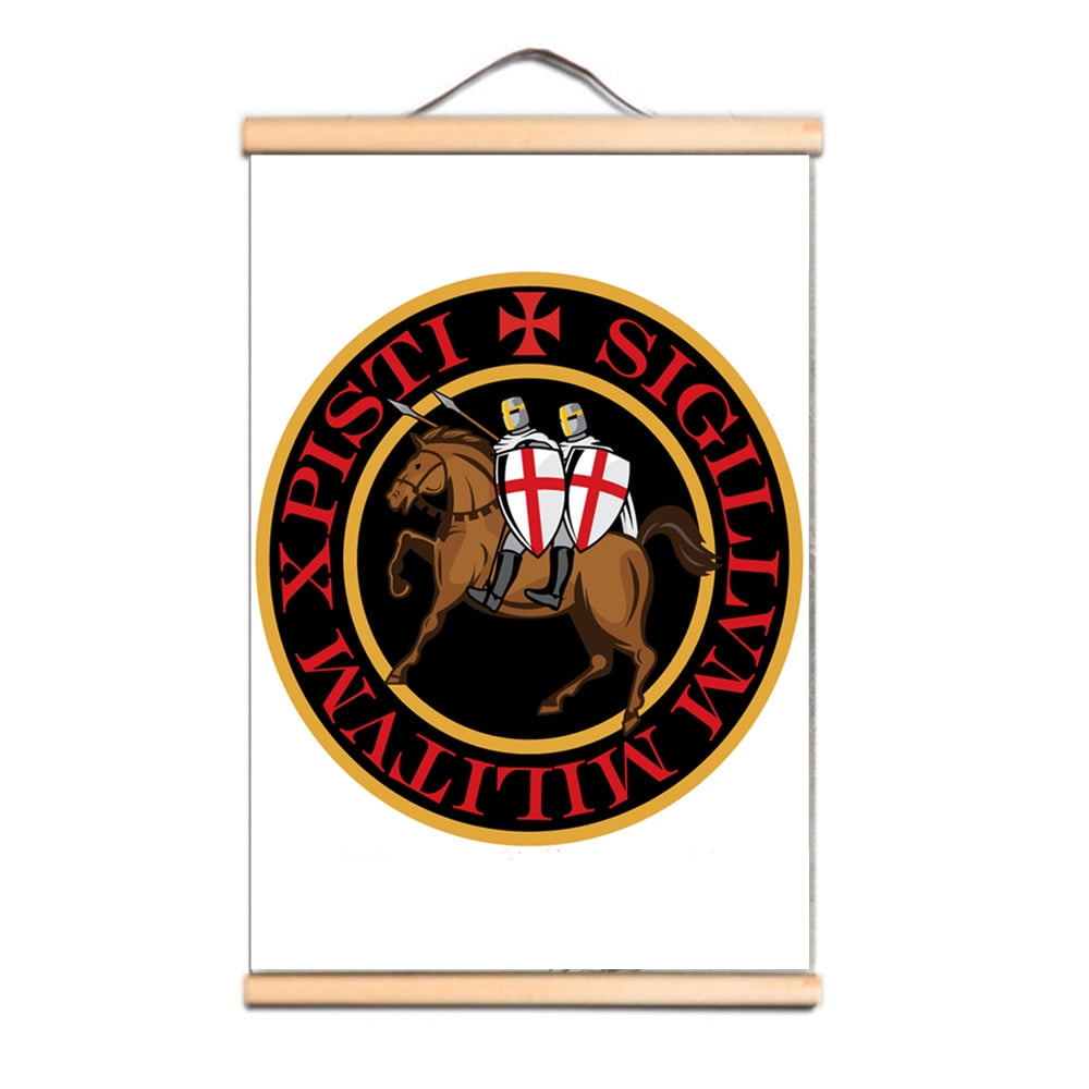 Medieval Crusader Knight Tapestry Room Home Decor Wall Chart Beautiful ...