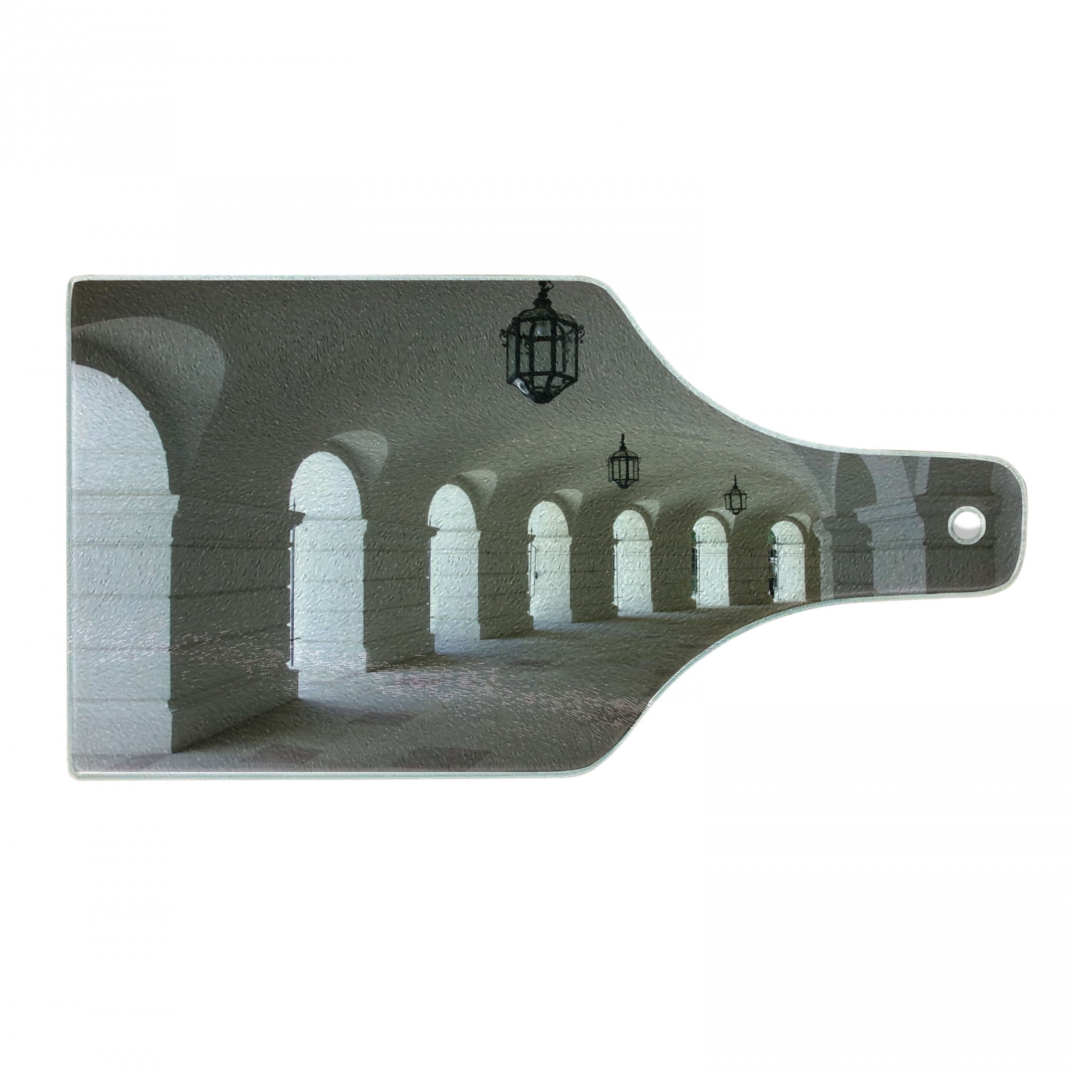 Medieval Cutting Board, Middle Ages Buildings Corridor Arches and ...