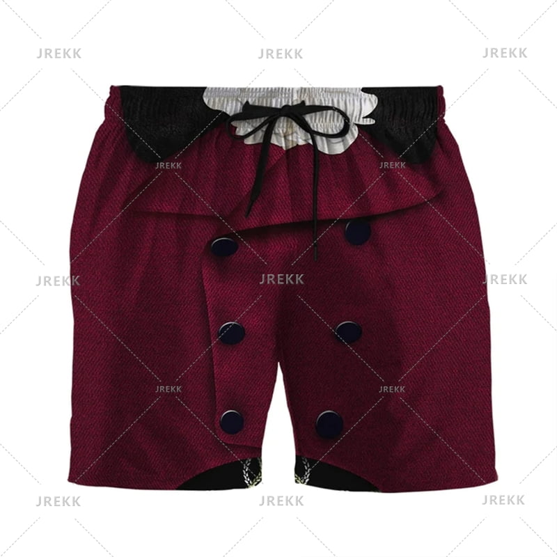 Medieval European Nobility Graphic Beach Shorts Men Funny Cosplay ...