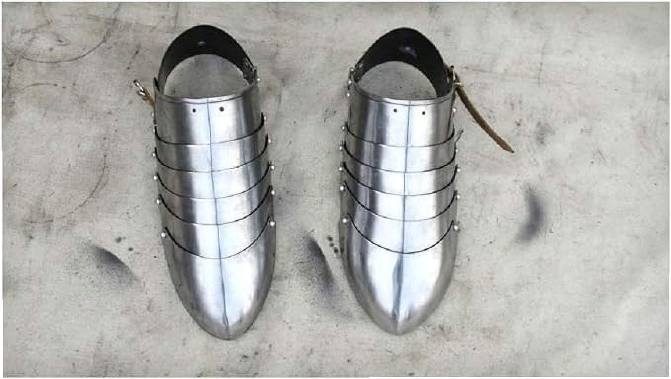 Medieval Foot Armour Pair of Sabatons Leg Protection Combat Armor ...