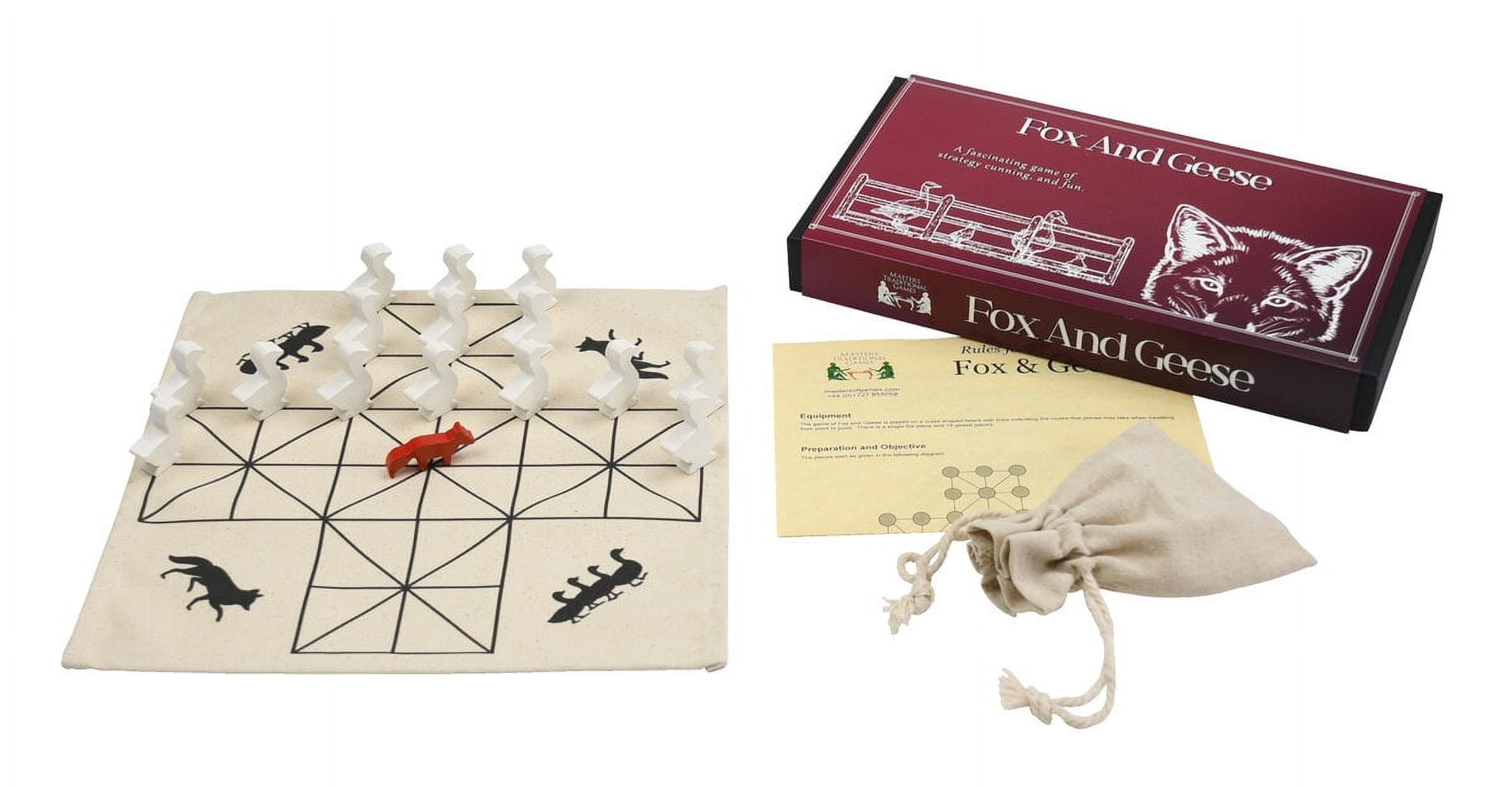 Medieval Fox and Geese (Cloth Board Game in Box) - Walmart.com