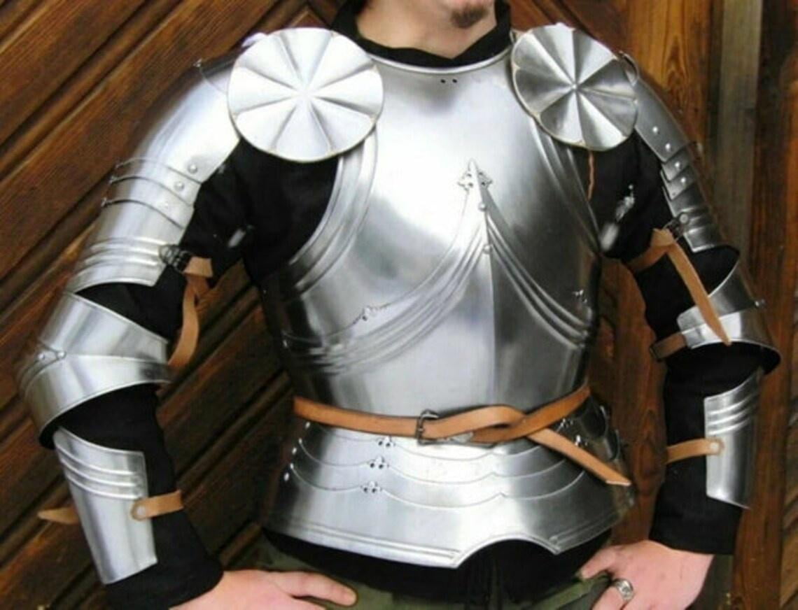 Medieval German Gothic Rider Armor Half Body Armor Suit/Cuirass ...