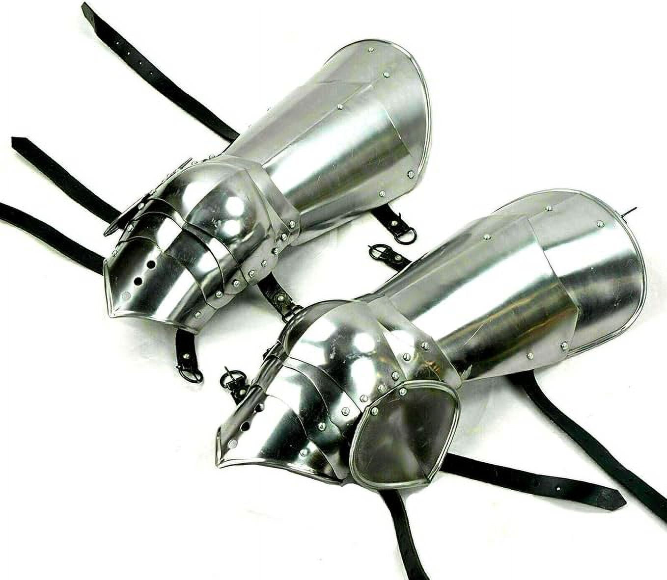 Medieval Gothic Leg Guard Knight Crusader Spartan Armor Set - Walmart.com