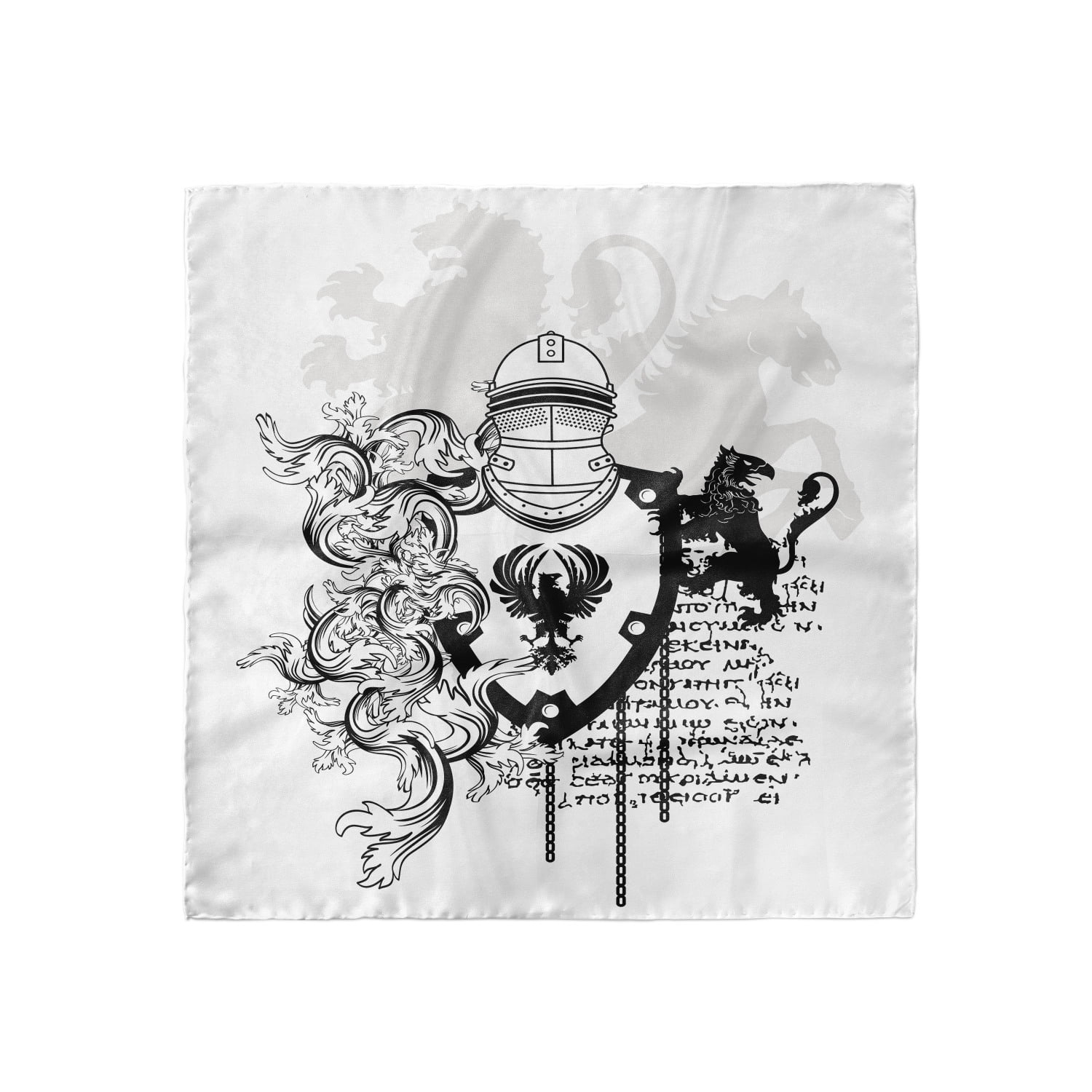 Medieval Head Scarf, Medieval Knight, Head Wrap, 3 Sizes, by Ambesonne ...