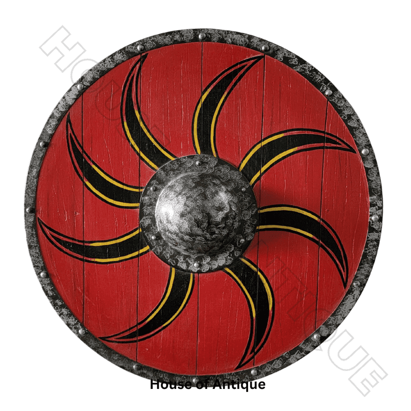 Medieval Ivar the Boneless Authentic Battleworn Viking Shield for Wall ...