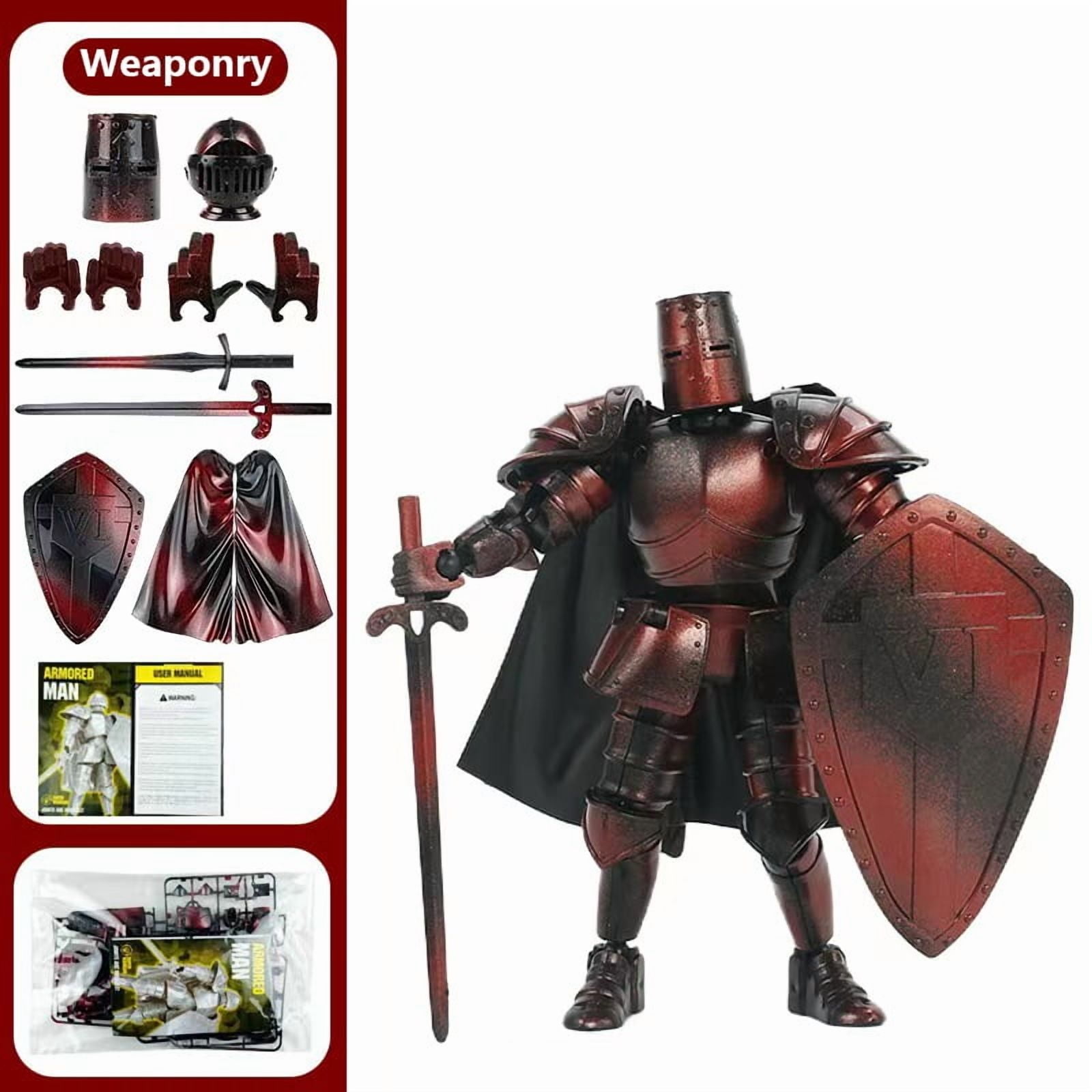 Medieval Knight 3D Multi-Jointed Movable Shapeshift Robot Mannequin ...