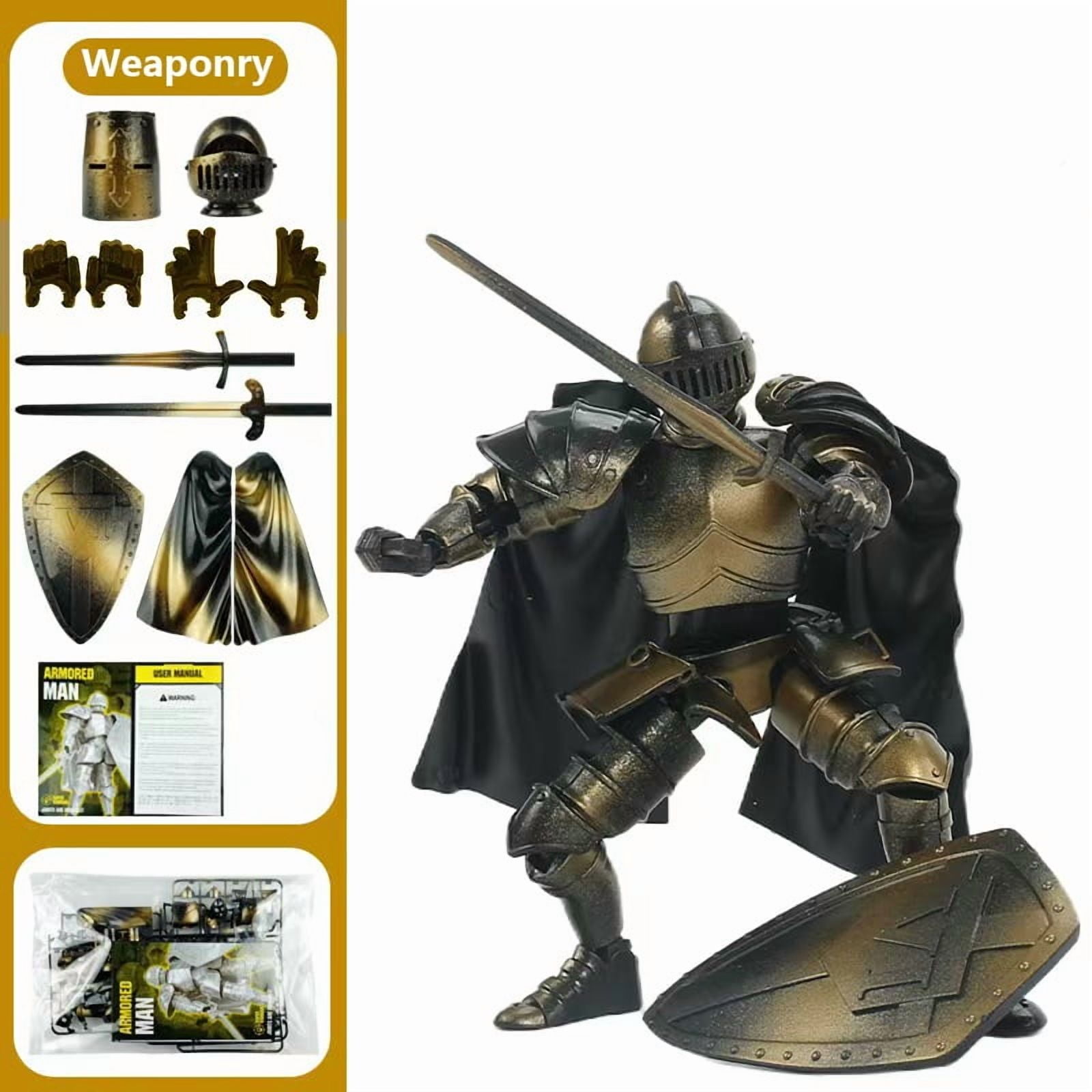 Medieval Knight 3D Multi-Jointed Movable Shapeshift Robot Mannequin ...