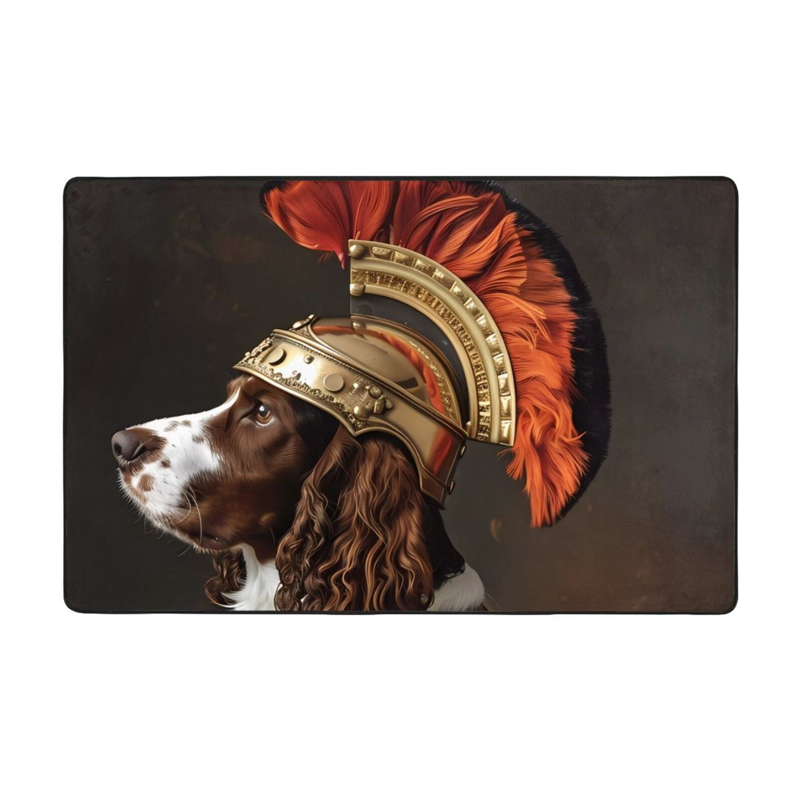 Medieval Knight Dog Universal Door Mat Indoor Entrance, 60×39 Non-Slip ...