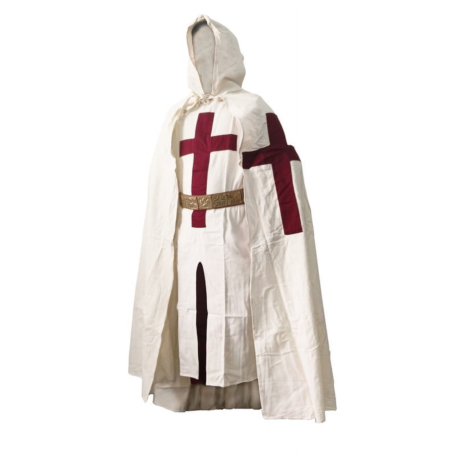 Medieval Knight Tunic Cloak Cape Set Viking Crusader Templar Knights ...