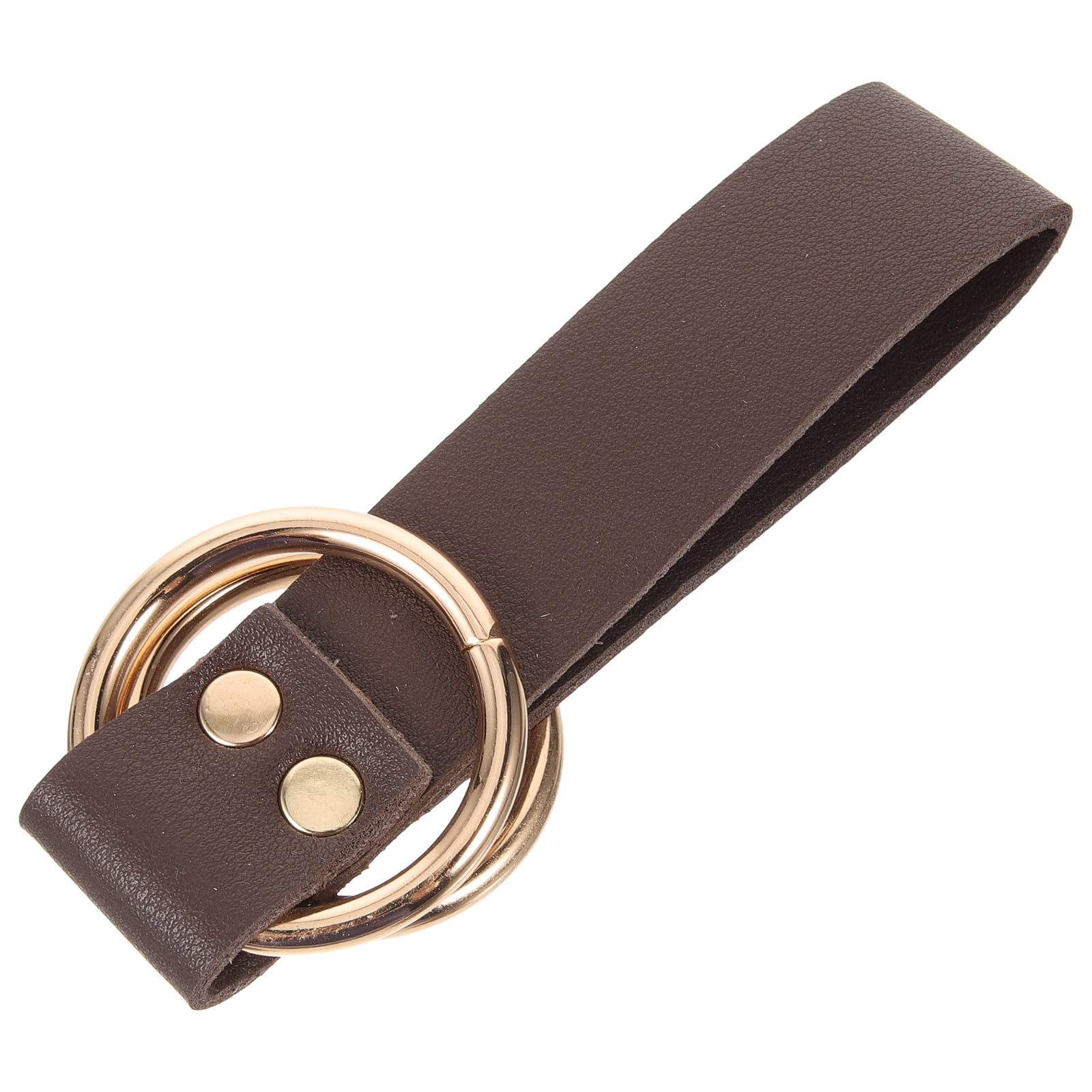 Medieval Leather Double Ring Buckle Vintage Metal Double Ring Buckle ...