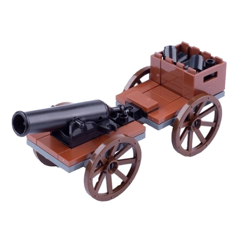 Medieval Military Building Block Toy Artillery Carriage Gun Siege ...