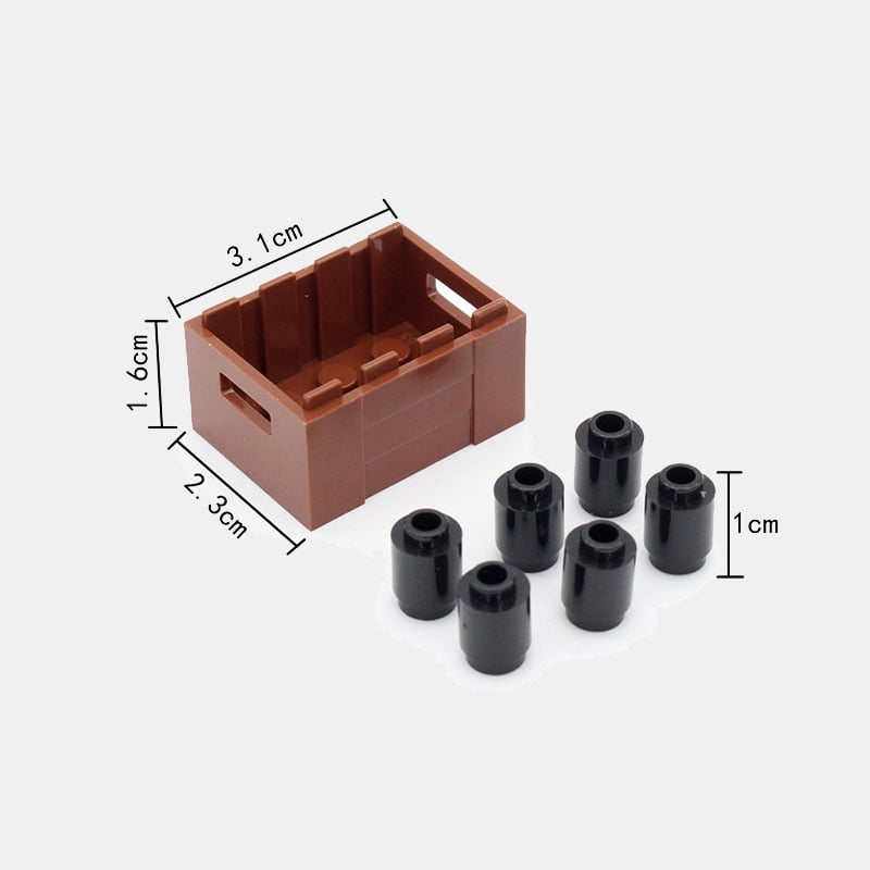 Medieval Military Building Block Toy Artillery Carriage Gun Siege ...