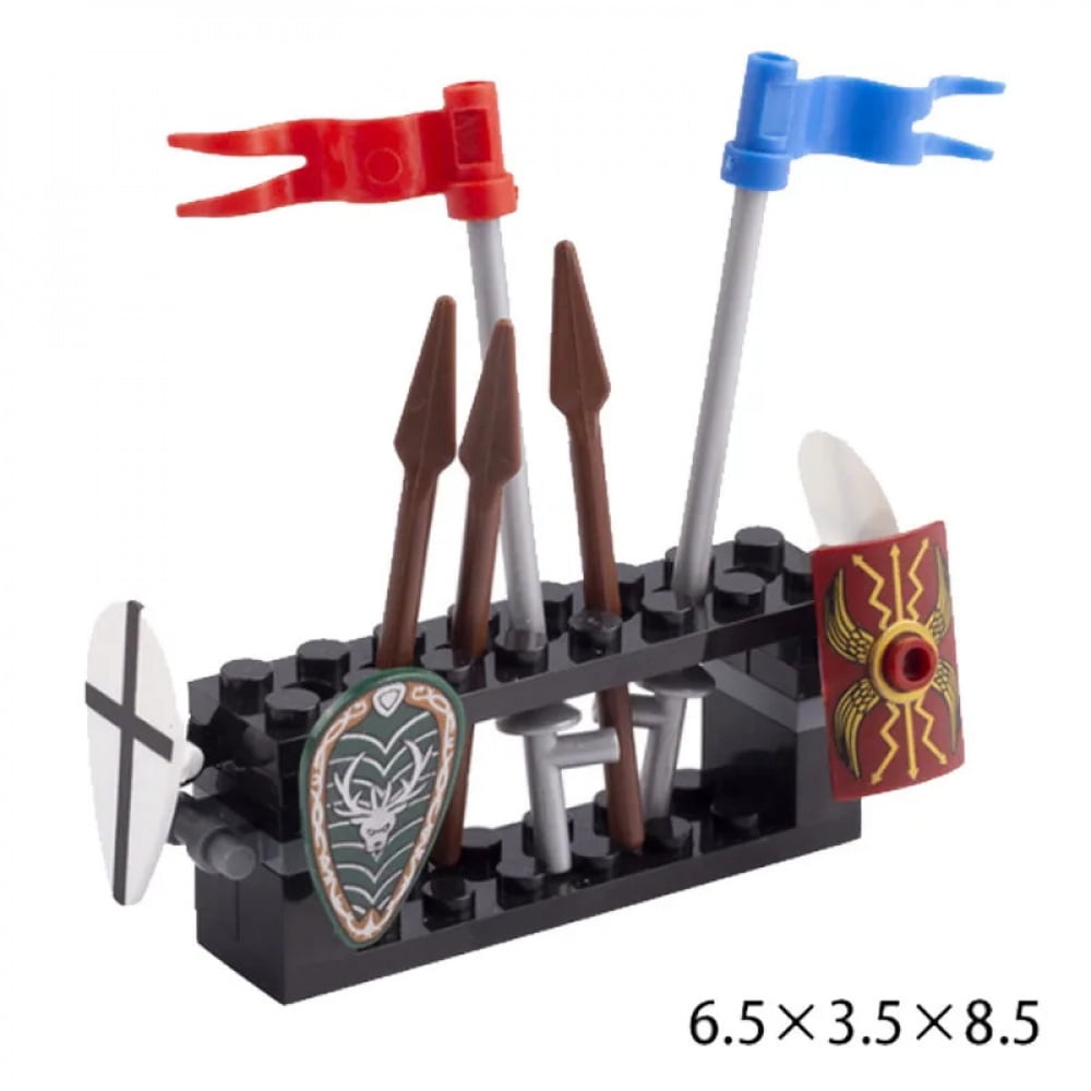 Medieval Military Building Block Toy Artillery Carriage Gun Siege ...