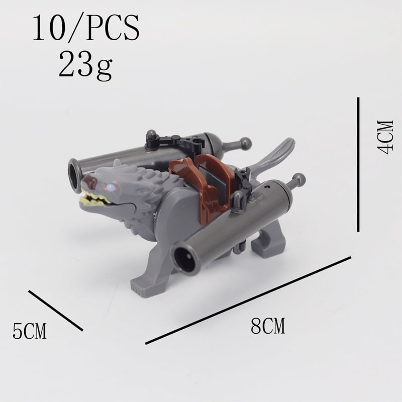 Medieval Military Building Block Toy Artillery Carriage Gun Siege ...
