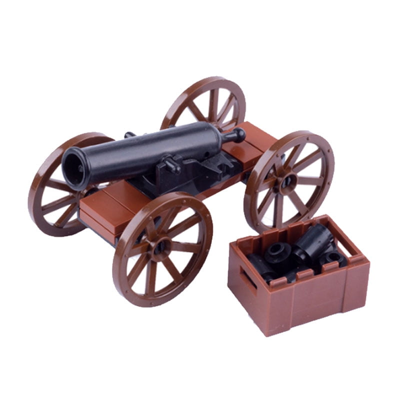 Medieval Military Building Block Toy Artillery Carriage Gun Siege ...