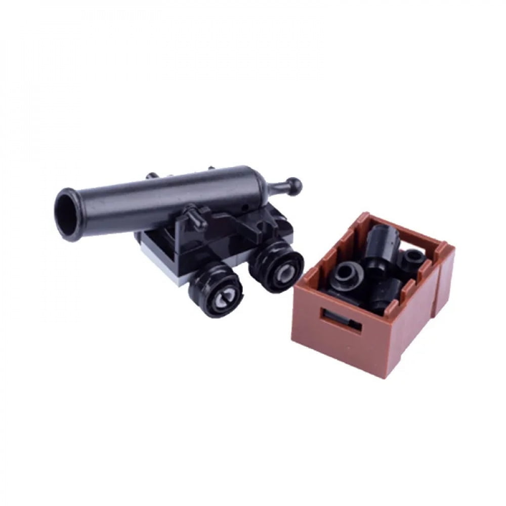 Medieval Military Building Block Toy Artillery Carriage Gun Siege ...