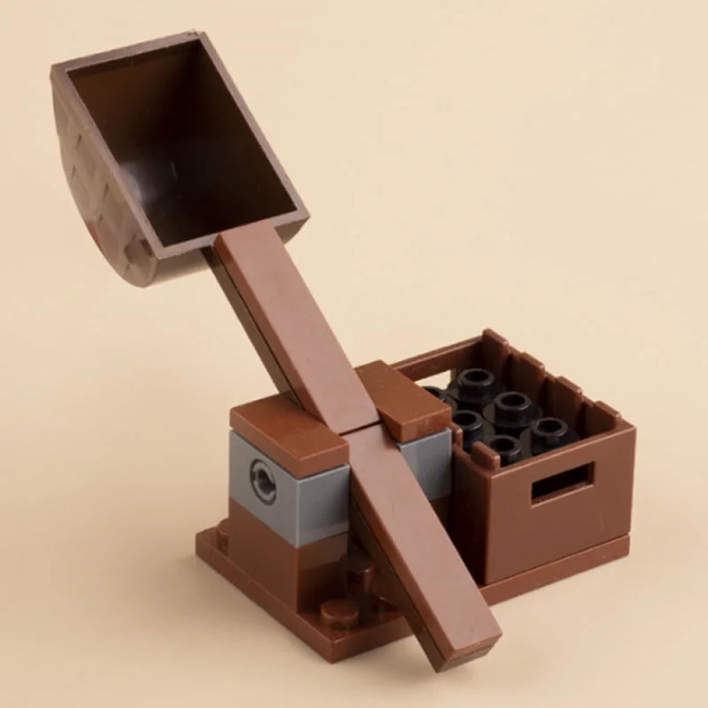 Medieval Military Building Block Toy Artillery Carriage Gun Siege ...