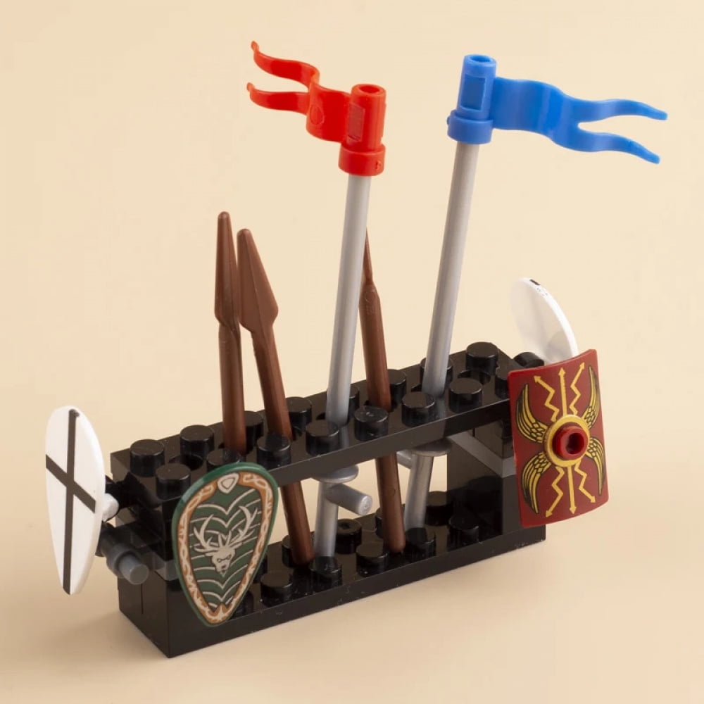 Medieval Military Castle Siege Machines Building Blocks Battering Ram ...