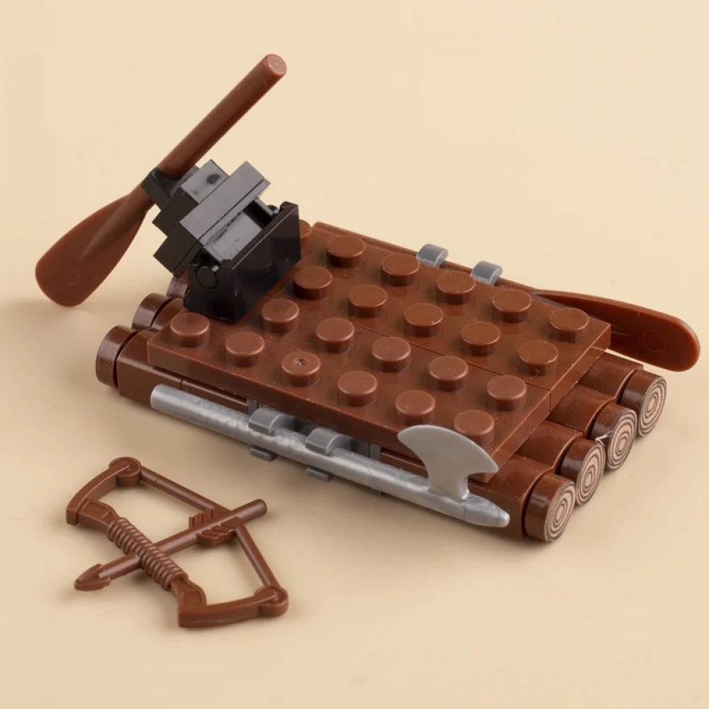 Medieval Military Castle Siege Machines Building Blocks Battering Ram ...