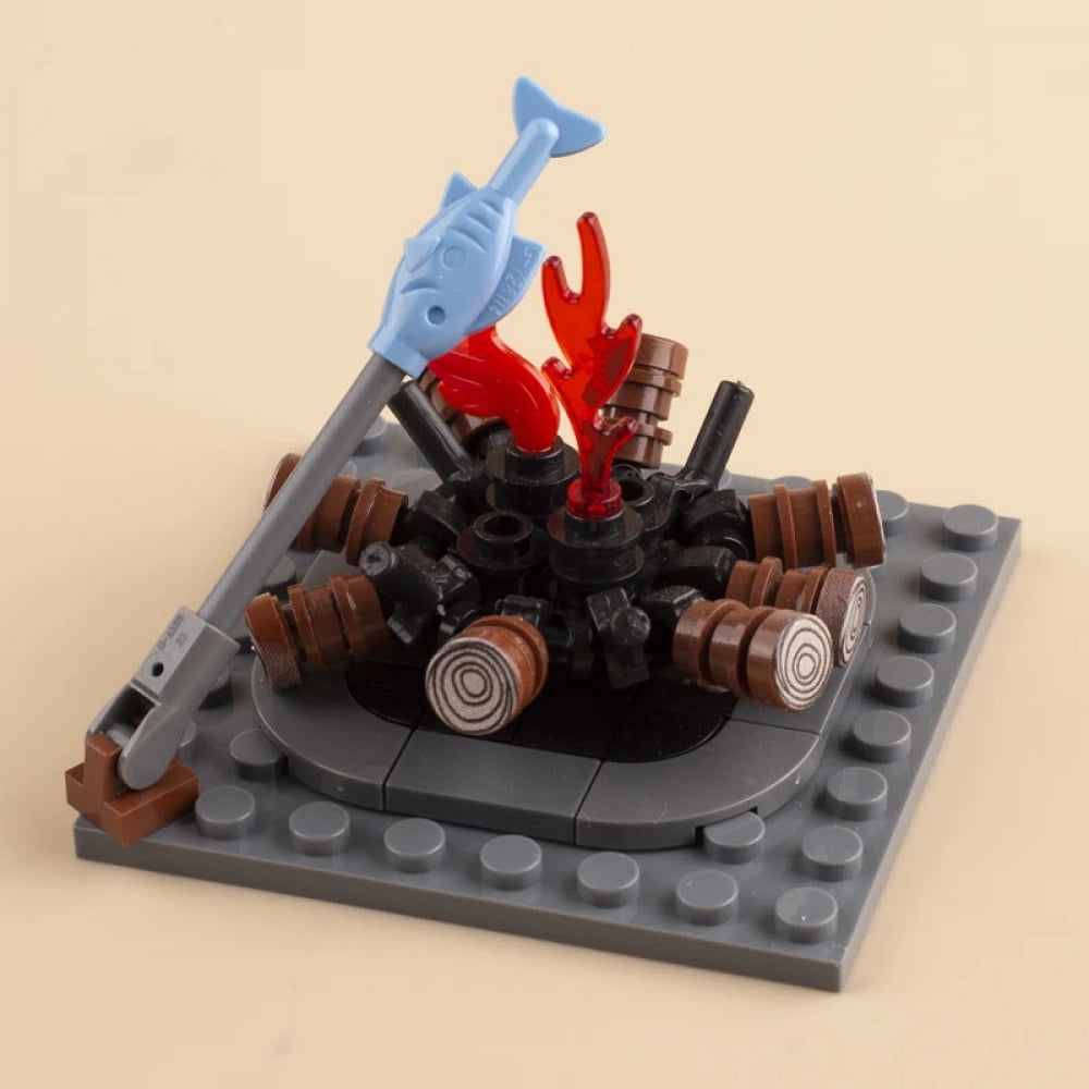 Medieval Military Castle Siege Machines Building Blocks Battering Ram ...