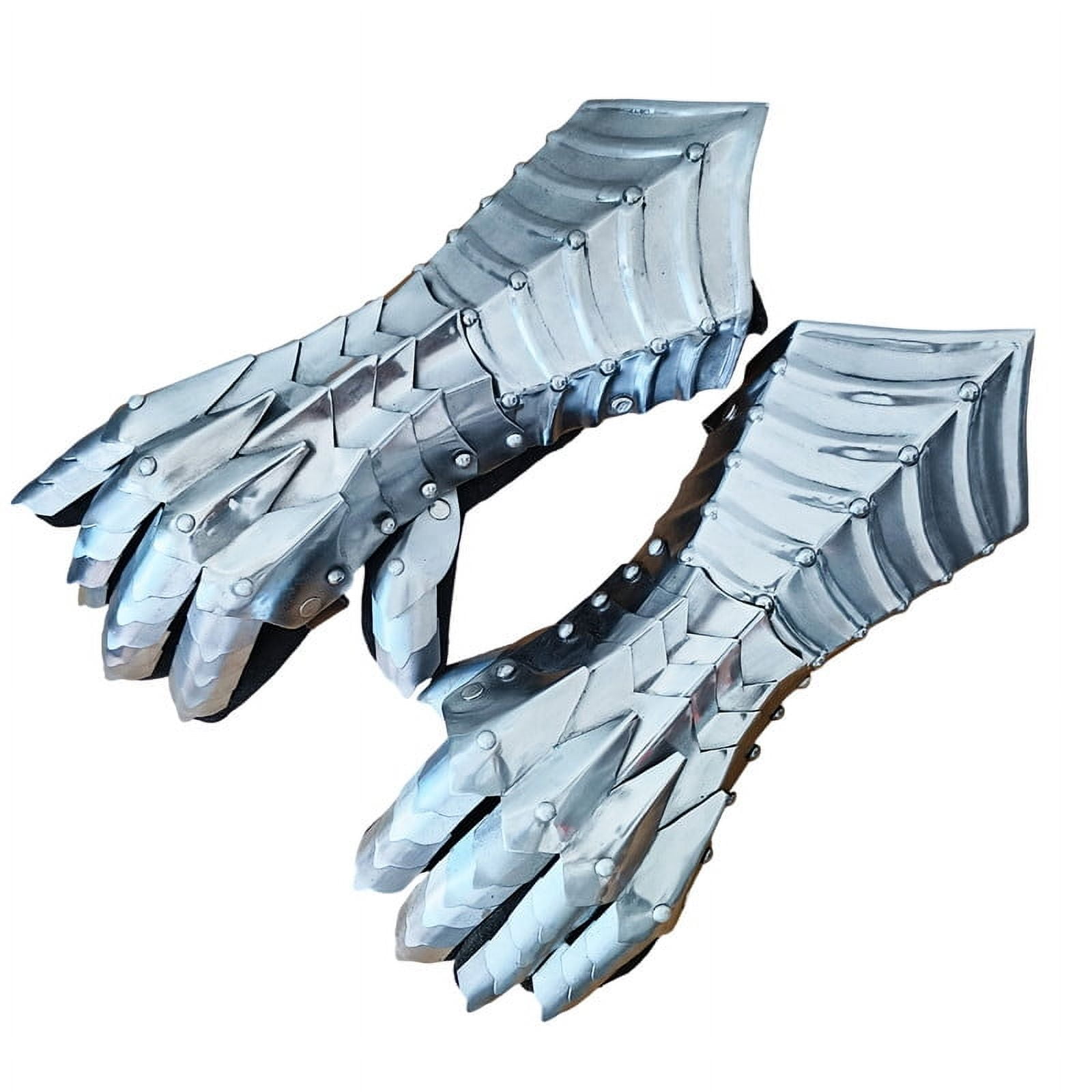 Medieval Nazgul Gauntlets Hand Gloves Templar Crusader Knight Costume ...