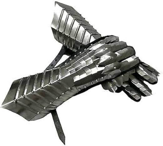 Medieval Nazgul Wearable Gloves Set Pair Armour Battle Steel Gauntlets ...