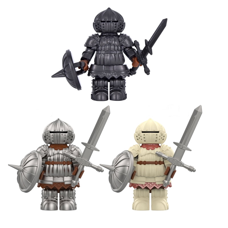 Medieval Onion Knight Detailed Black Knight Armor figure with Big belly ...