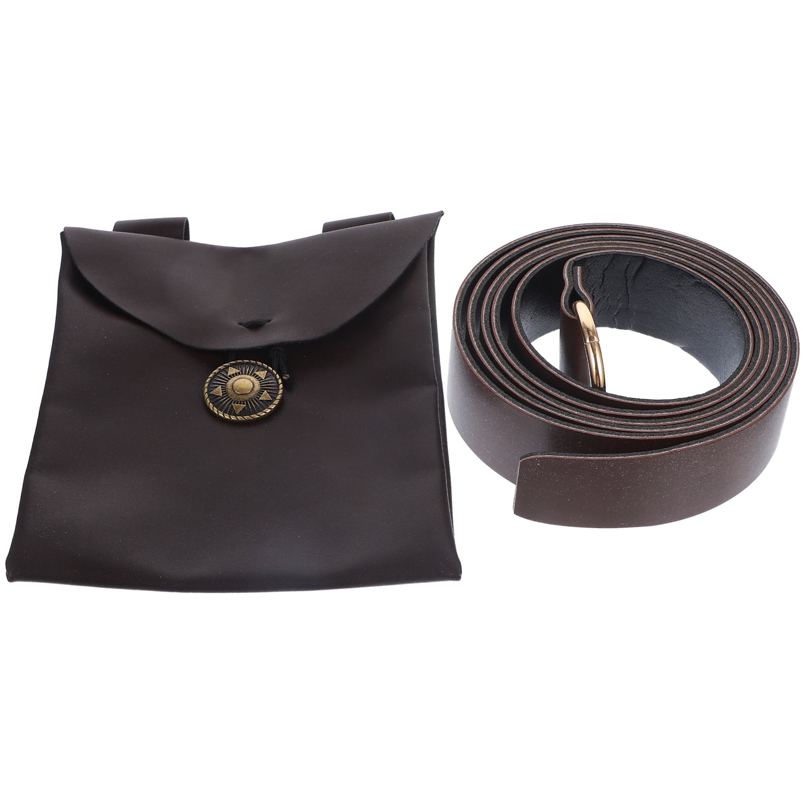 Medieval PU Leather Storage Pouch Retro Portable Purse Vintage Pouch ...