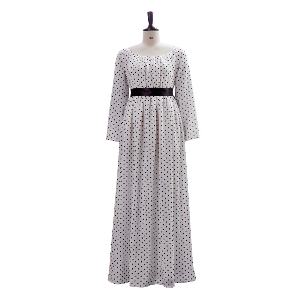 Medieval Polka Dot Regency Ball Gown - High Waist Tea Dress - Walmart.com