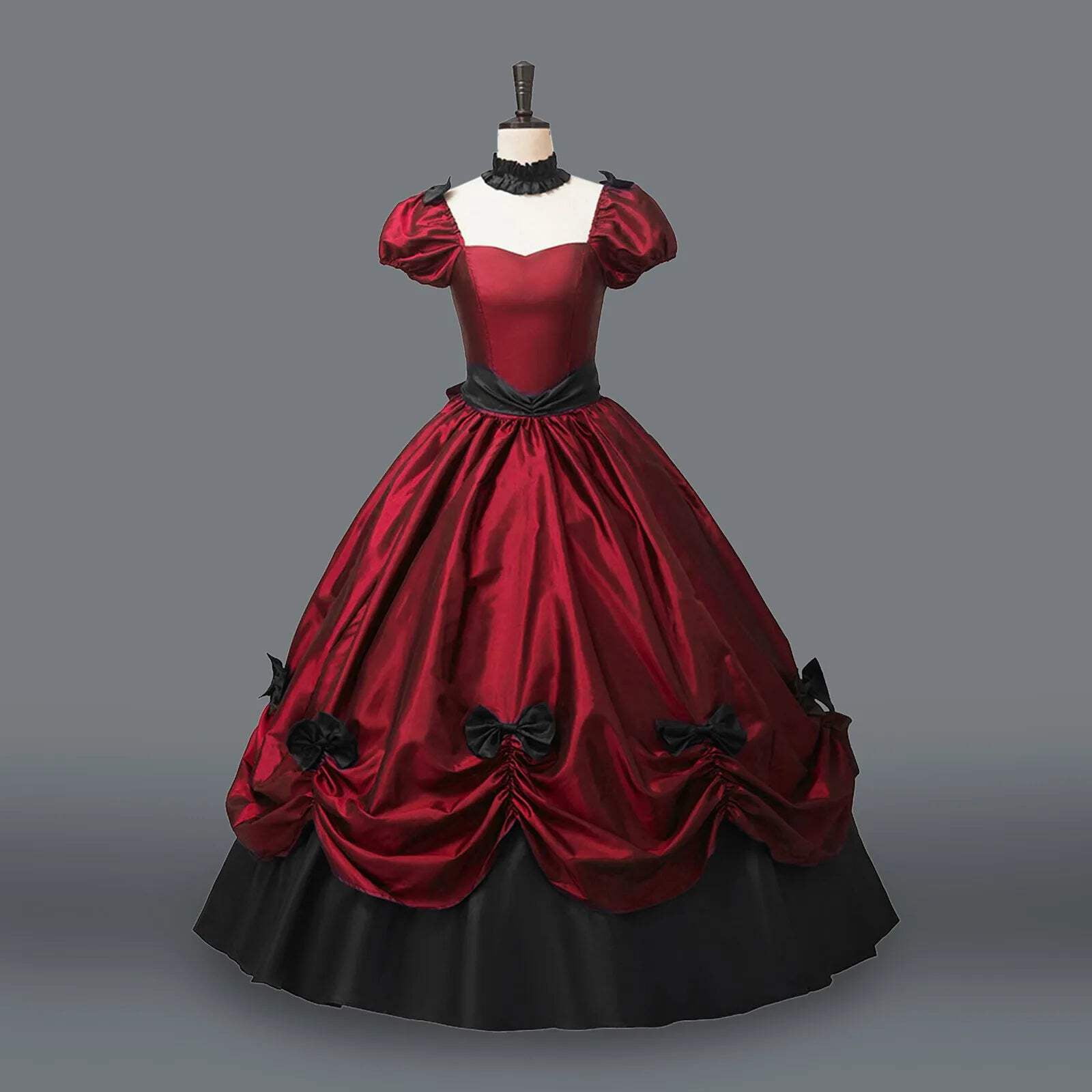 Medieval Renaissance Gothic Victorian Court Dress Vintage Women Elegant ...