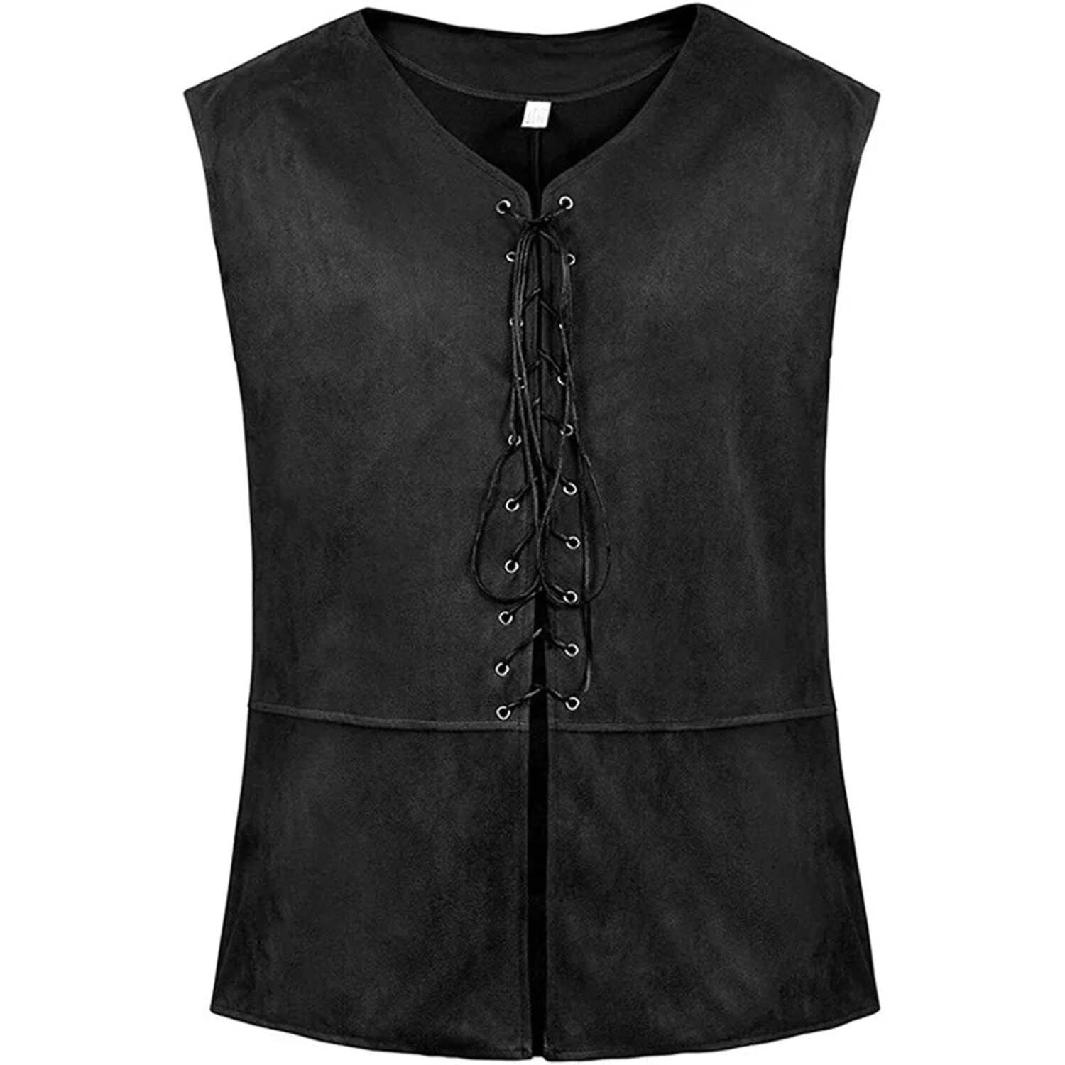 Medieval Renaissance Pirate Gothic Steampunk Vest Strappy Vest ...