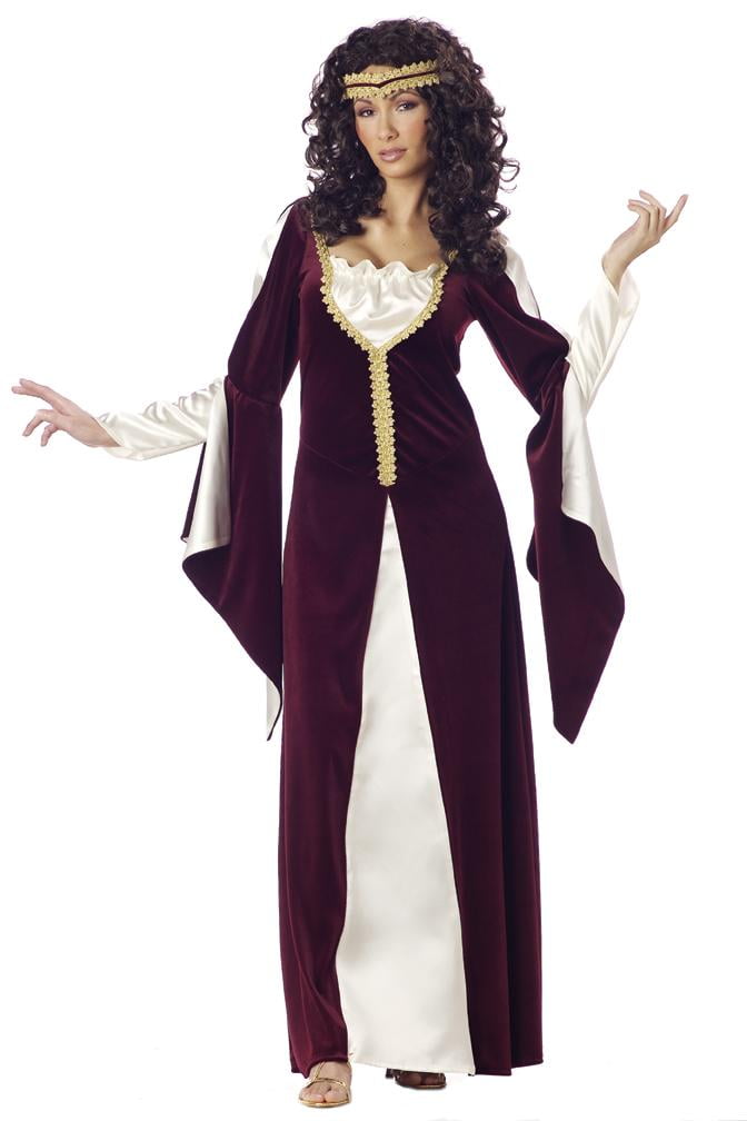 Medieval Renaissance Regal Princess Adult Costume - Walmart.com