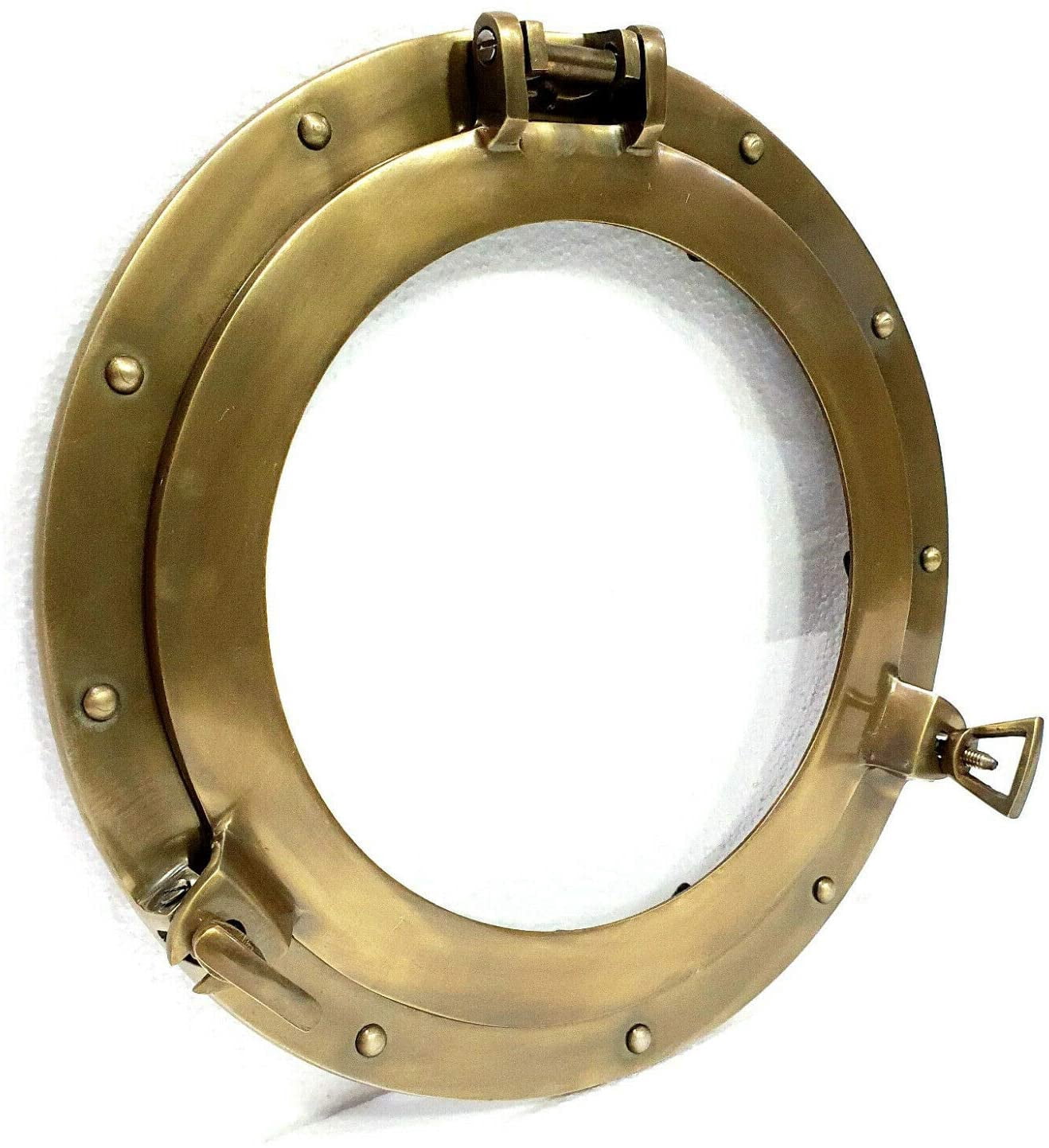 Medieval Replicas 12" Maritime Antique Porthole Round Window Glass ...