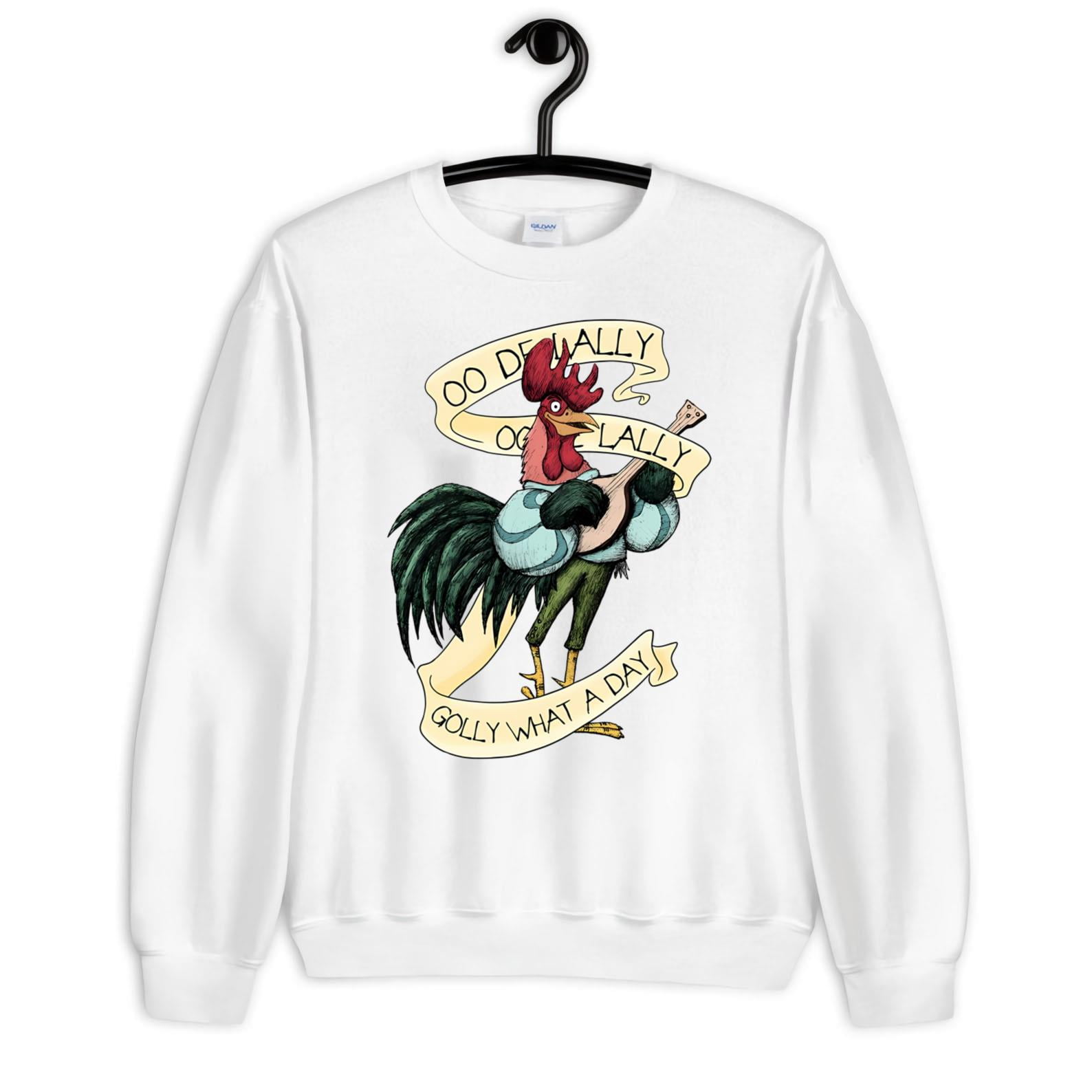 Medieval Rooster Adventure Graphic Shirt, Storybook Inspired Unisex Tee ...