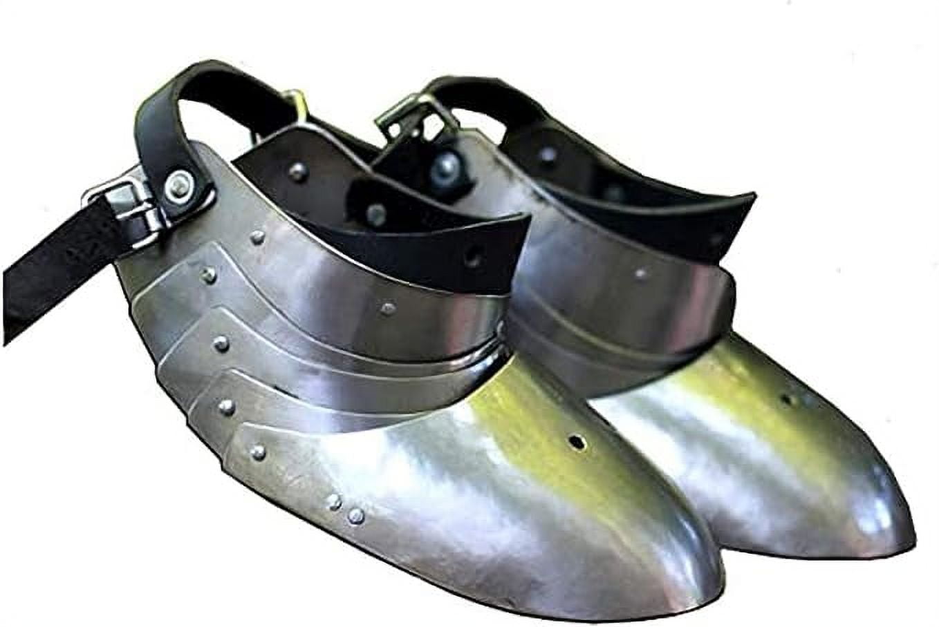 Medieval Sabatons Reenactors Armor Steel Knight Foot Armor for Buhurt ...