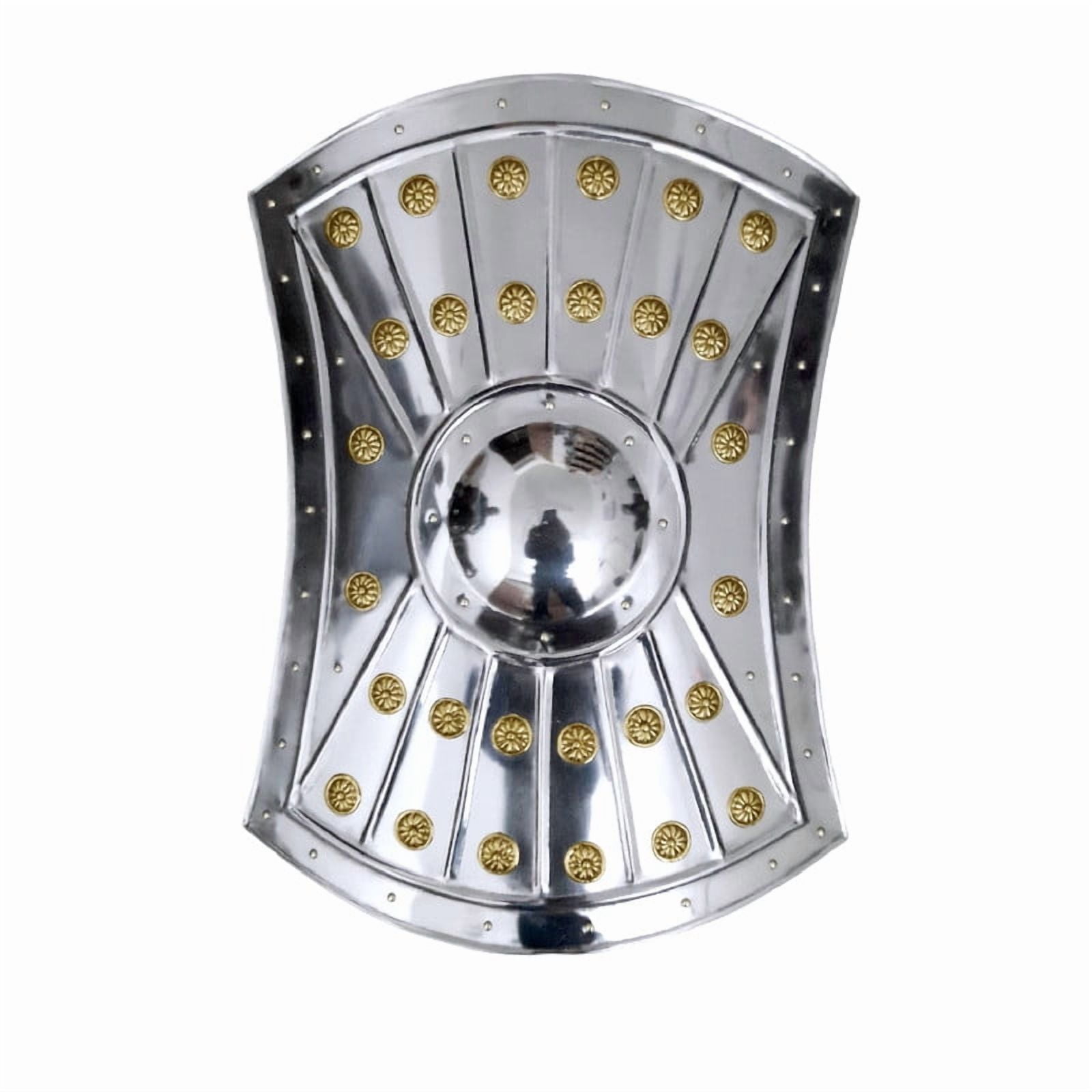 Medieval Shield Viking Leonidas Spartan Knights Iron Shields LARP ...
