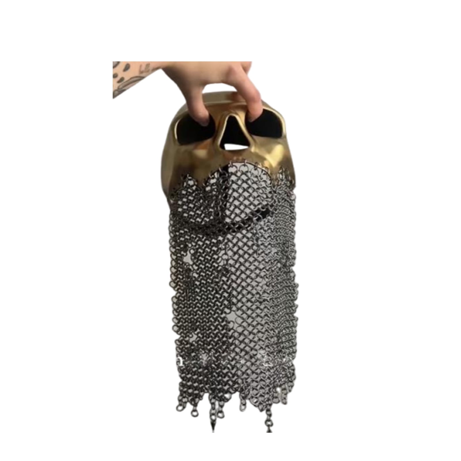 Medieval Skull Armor Mask for Costume Parties and Halloween Decor ...