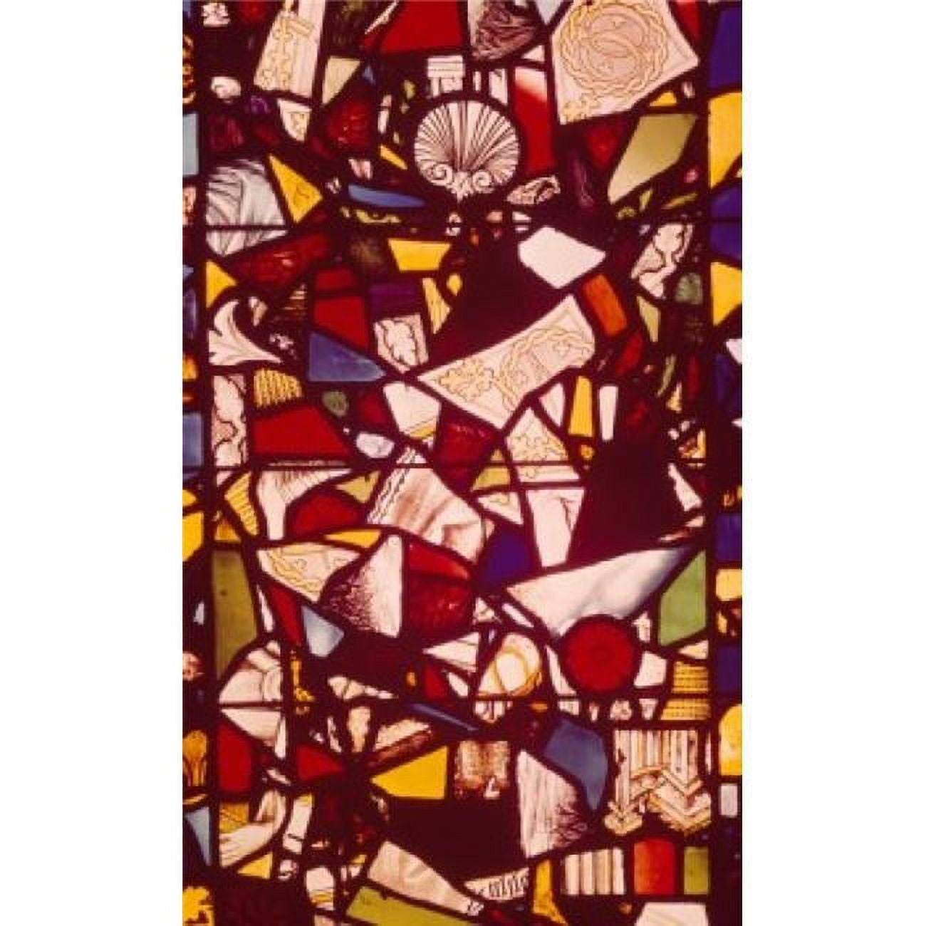 Medieval Stained Glass Window Poster Print - 18 x 24 in. - Walmart.com