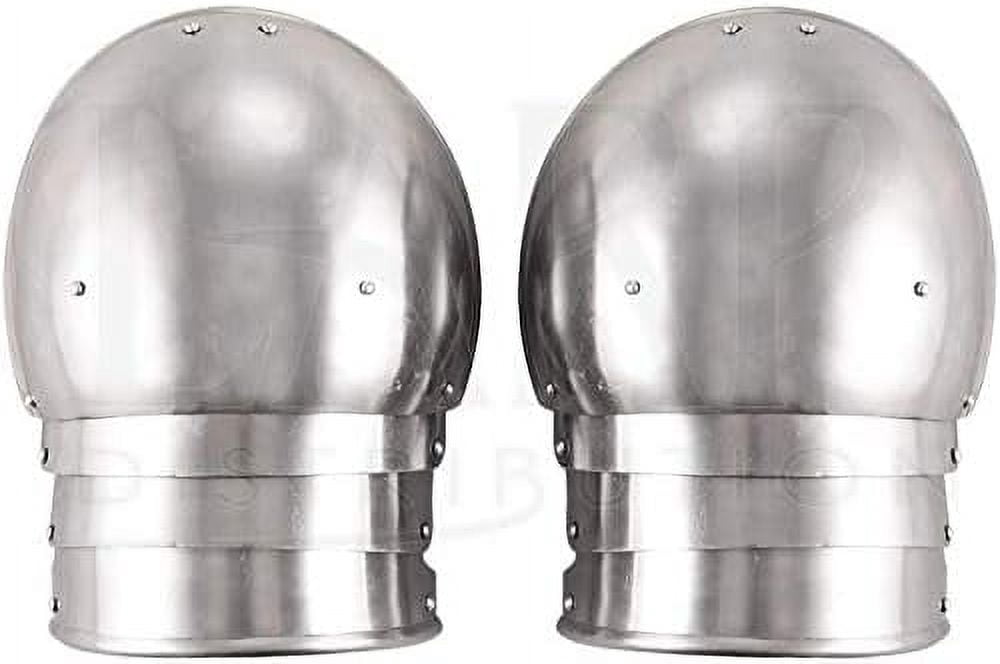 Medieval Steel Pauldrons Knight Shoulder Armor - Walmart.com