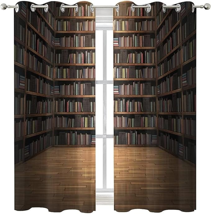 Medieval Style Blackout Curtains For Bedroom/Living Room, Library ...