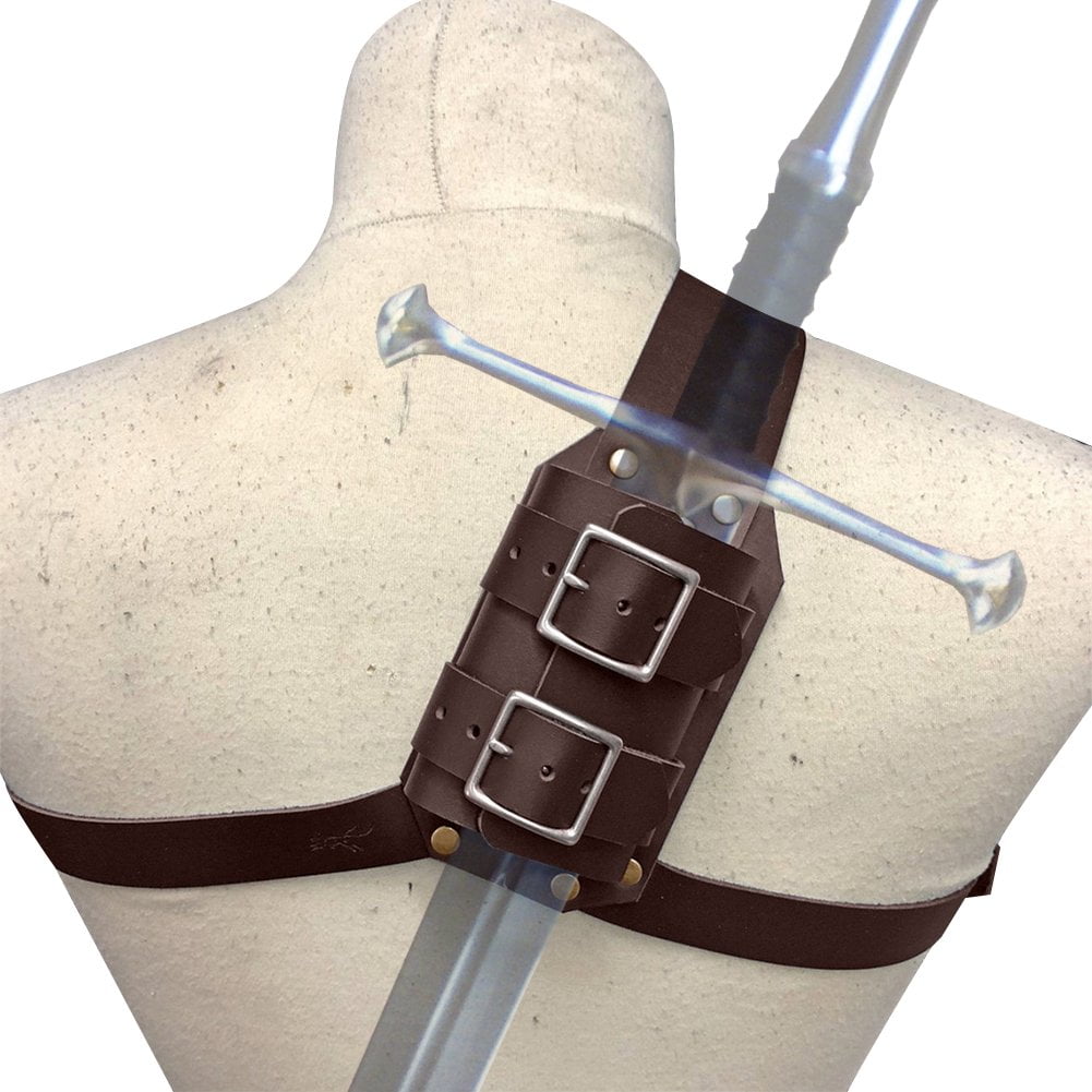 Medieval Sword Holder Leather Sword Sleeve Sword Shoulder Sheath ...