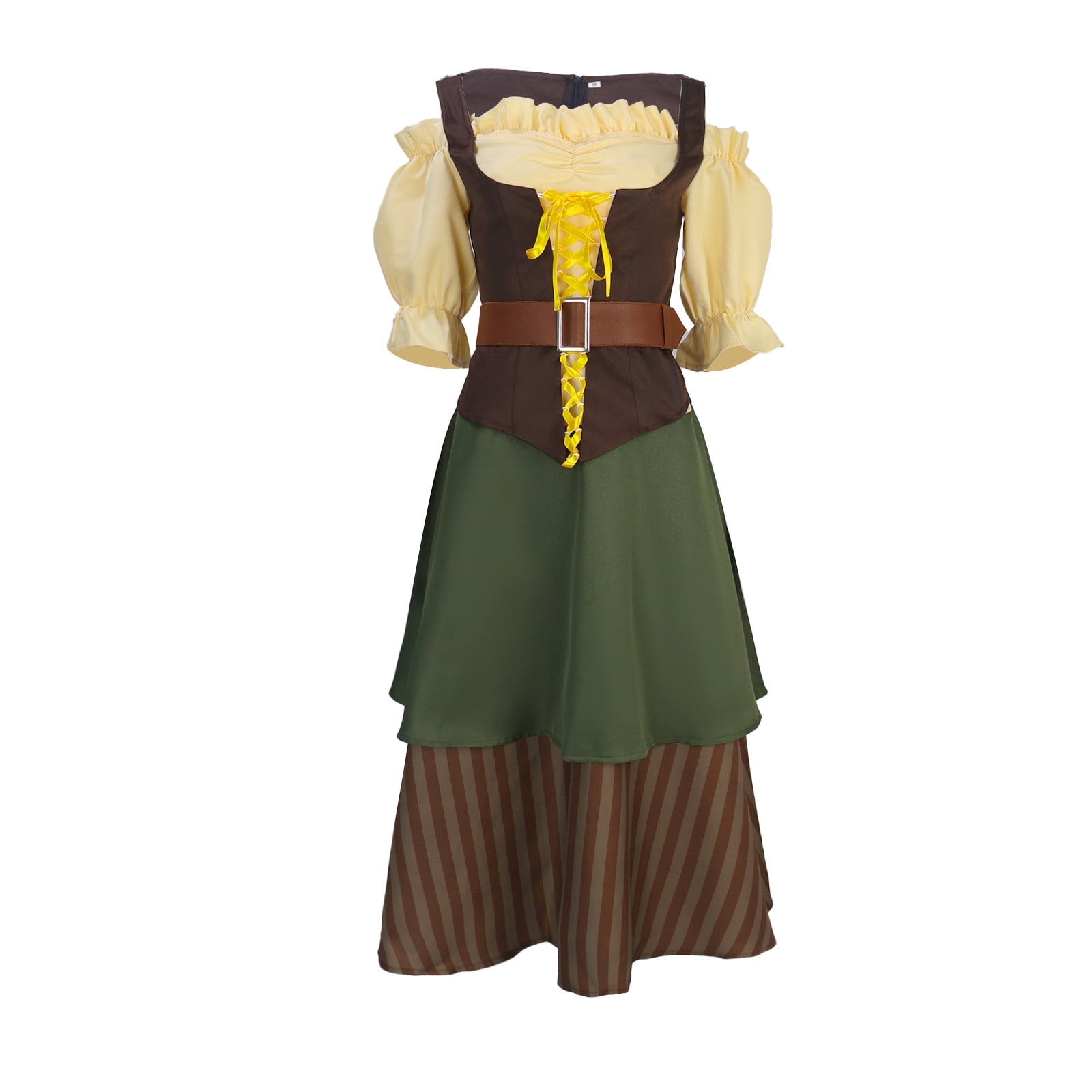 Oktoberfest Dirndl Dress for Women German Beer Girl Mini Costume ...